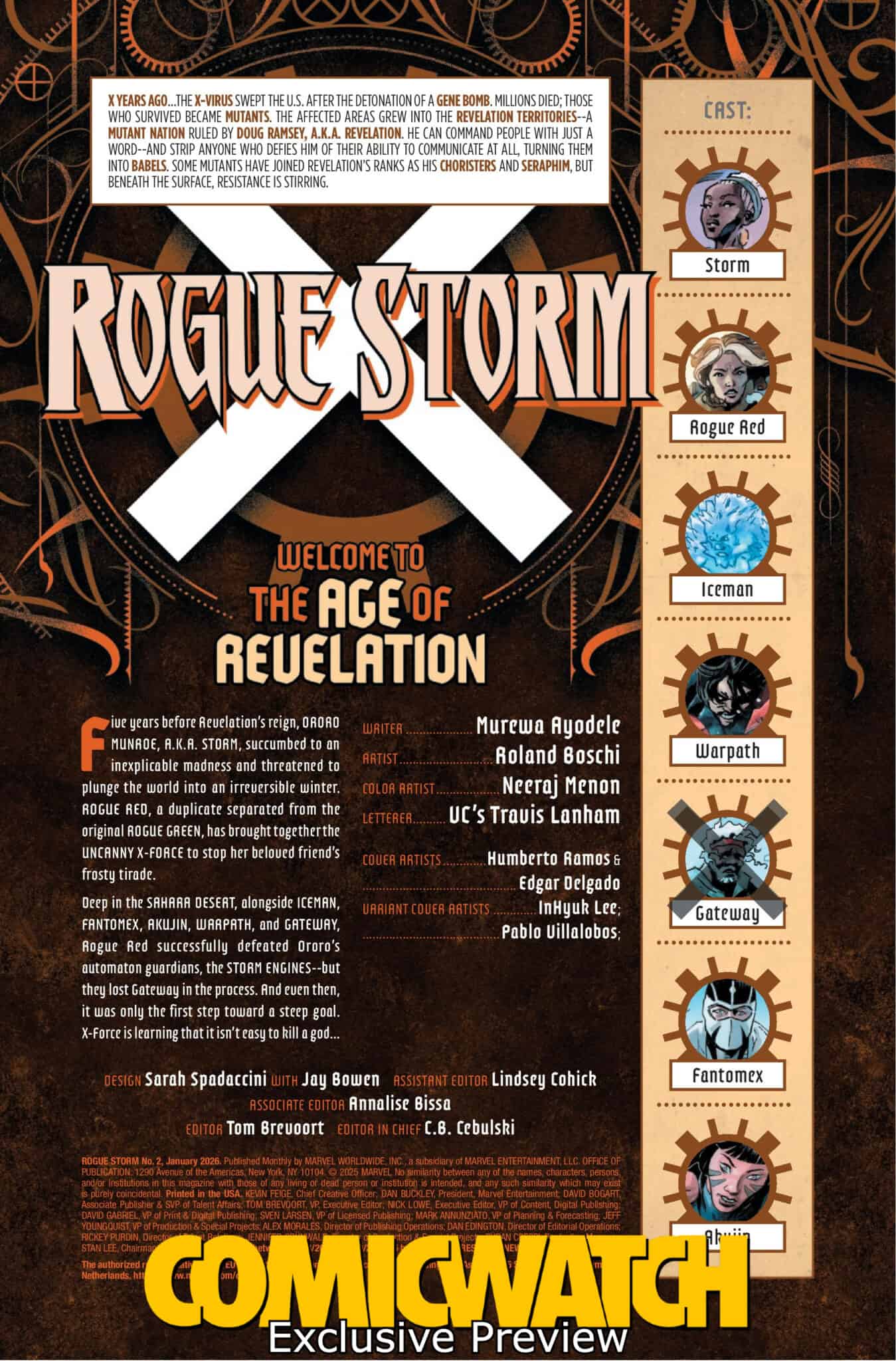 Rogue Storm 2 of 3 Preview | CBR Community