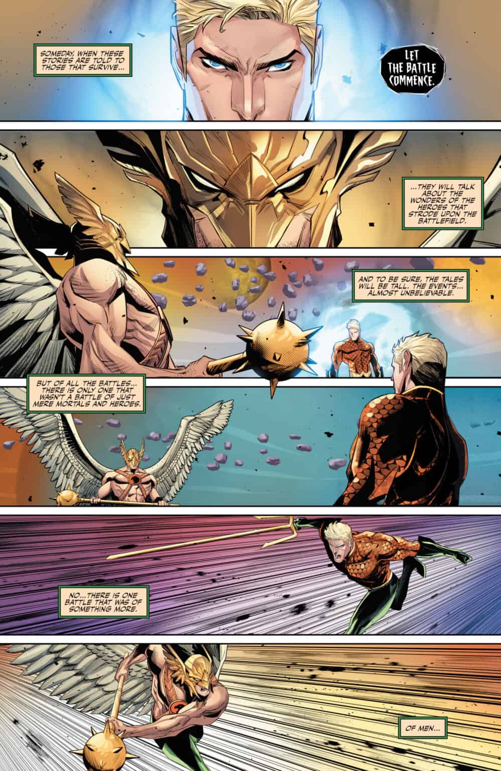 DC K.O. ALL FIGHT MONTH: ROUND 2 OF 8 - Aquaman Vs. Hawkman: When ...