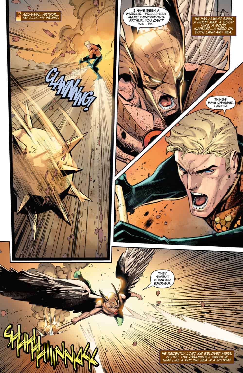 DC K.O. ALL FIGHT MONTH: ROUND 2 OF 8 - Aquaman Vs. Hawkman: When ...