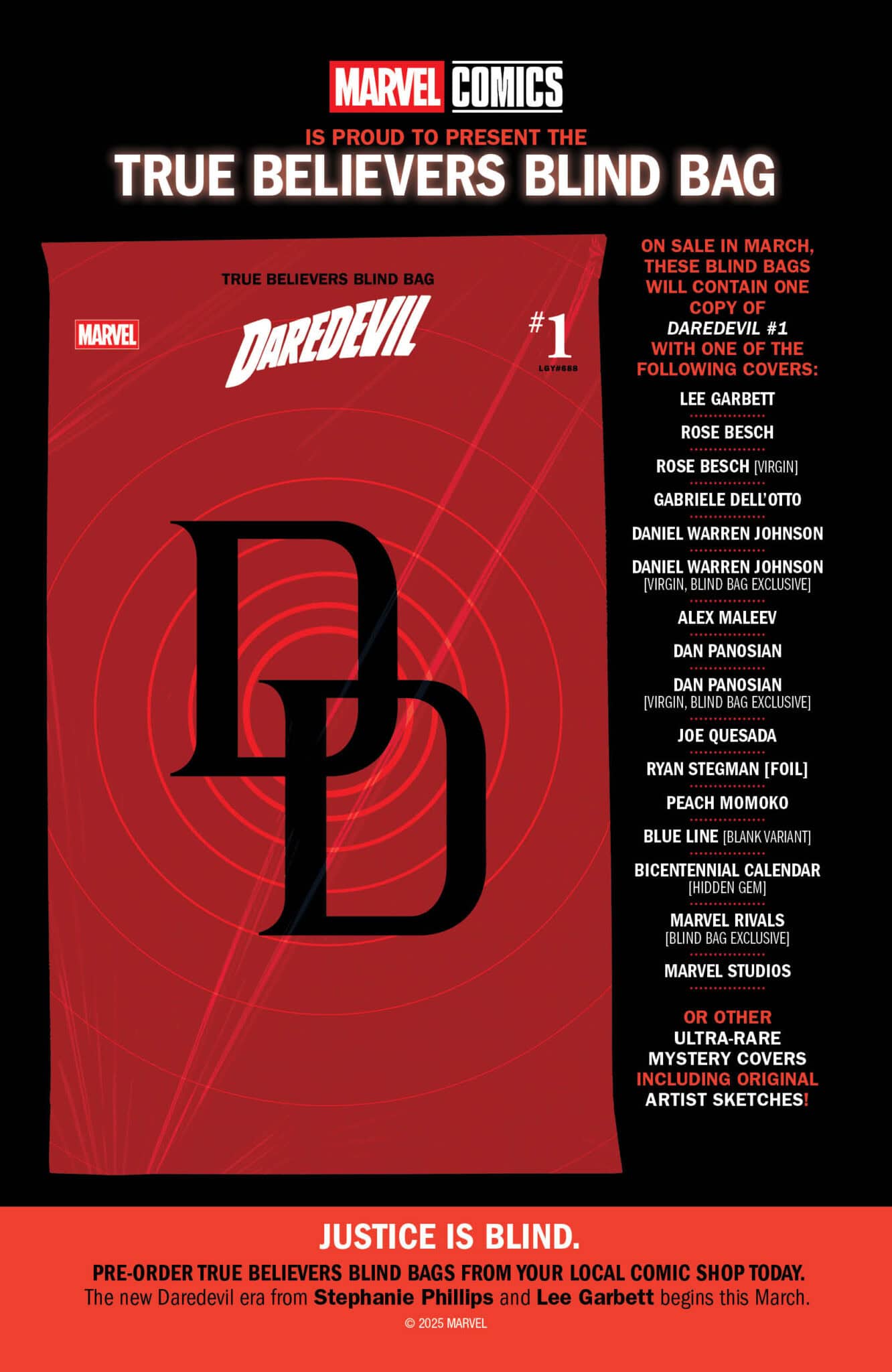 Check Out These New Variant Covers / Blind Bag Variants For March’s ...