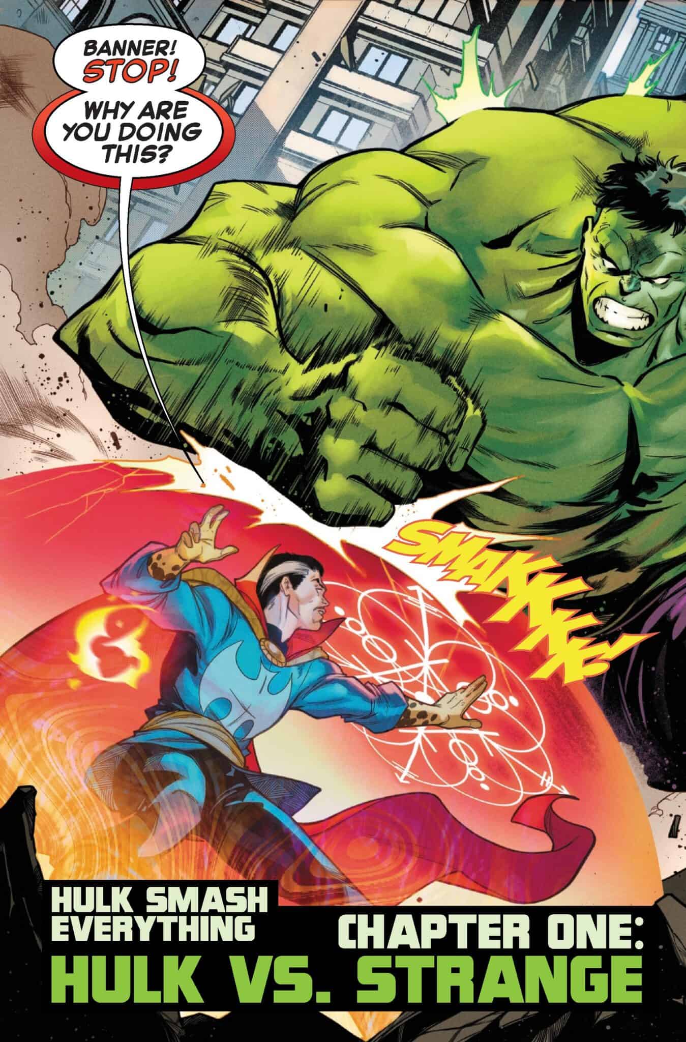 Hulk Rampages Across The Marvel Universe Like Never Before in HULK ...