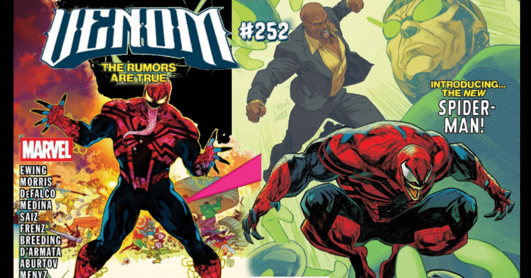 Venom Has A Brand-New Red-And-Blue Suit - And A Brand New Name in Venom ...