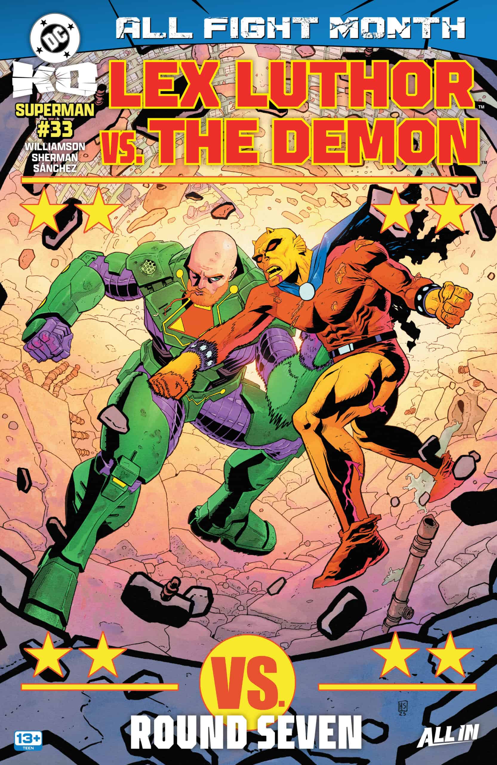 DC K.O. ALL FIGHT MONTH: ROUND 7 OF 8 The Fight You Never Expected But ...