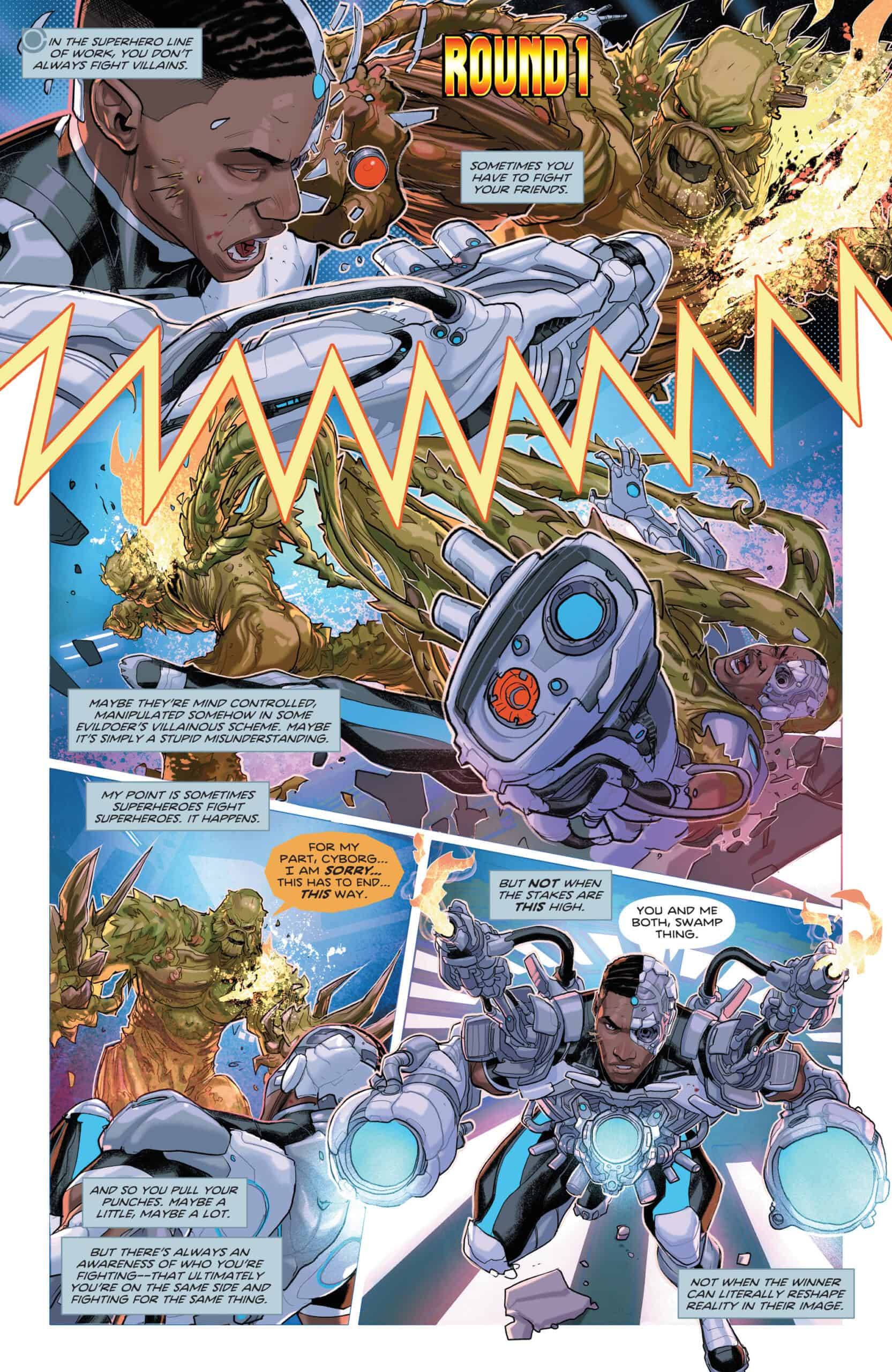 Fight Month Continues As The Bell Rings On Round 4: Cyborg Vs Swamp ...