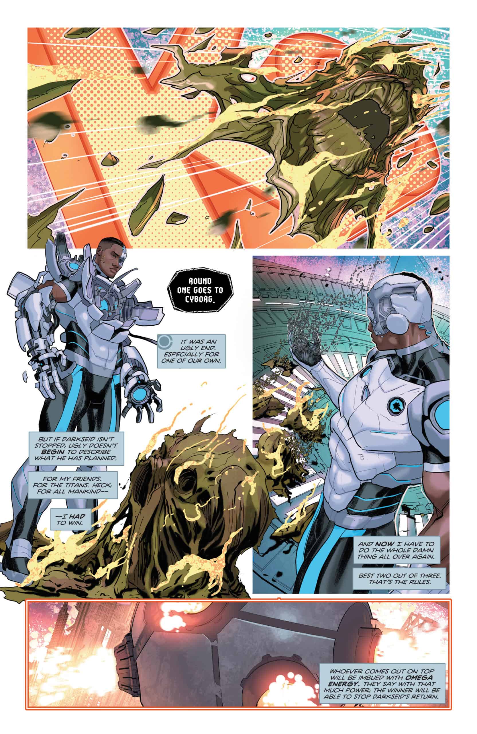 Fight Month Continues As The Bell Rings On Round 4: Cyborg Vs Swamp ...
