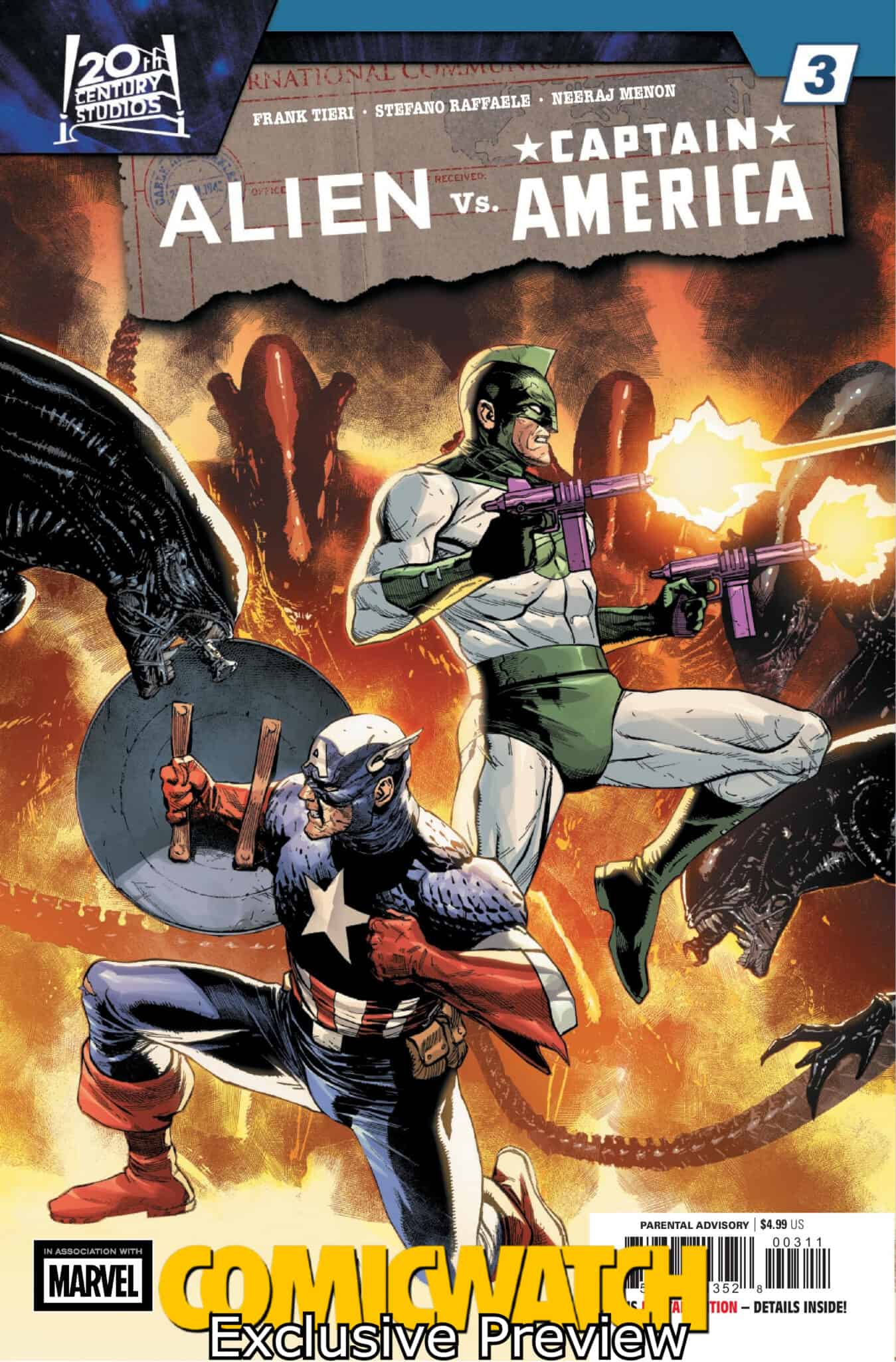 Comic Watch Exclusive: The Dark History Between Xenomorphs And Kree ...