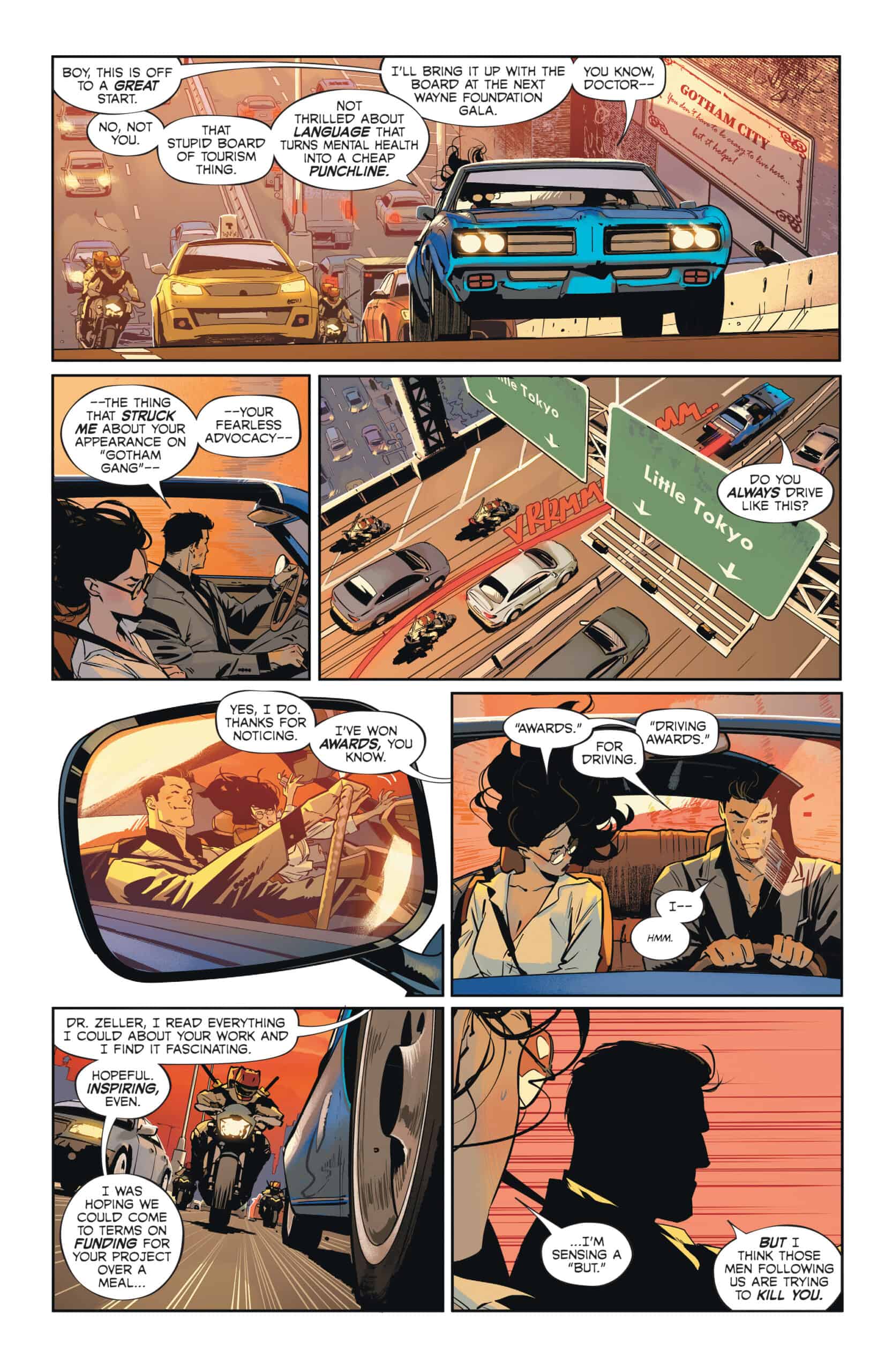 A Night )ut With Bruce Wayne Goes Off The Rails Immediately For Dr ...