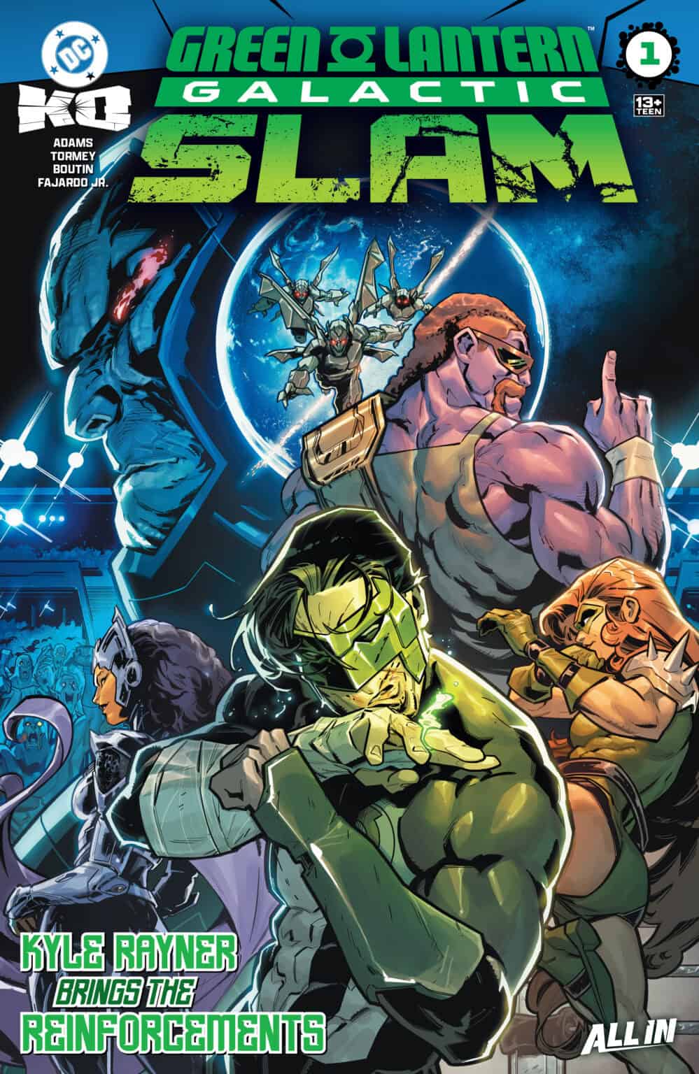 Kyle Rayner Finds Himself Pummeled Across The Galaxy And In The Ring Of ...