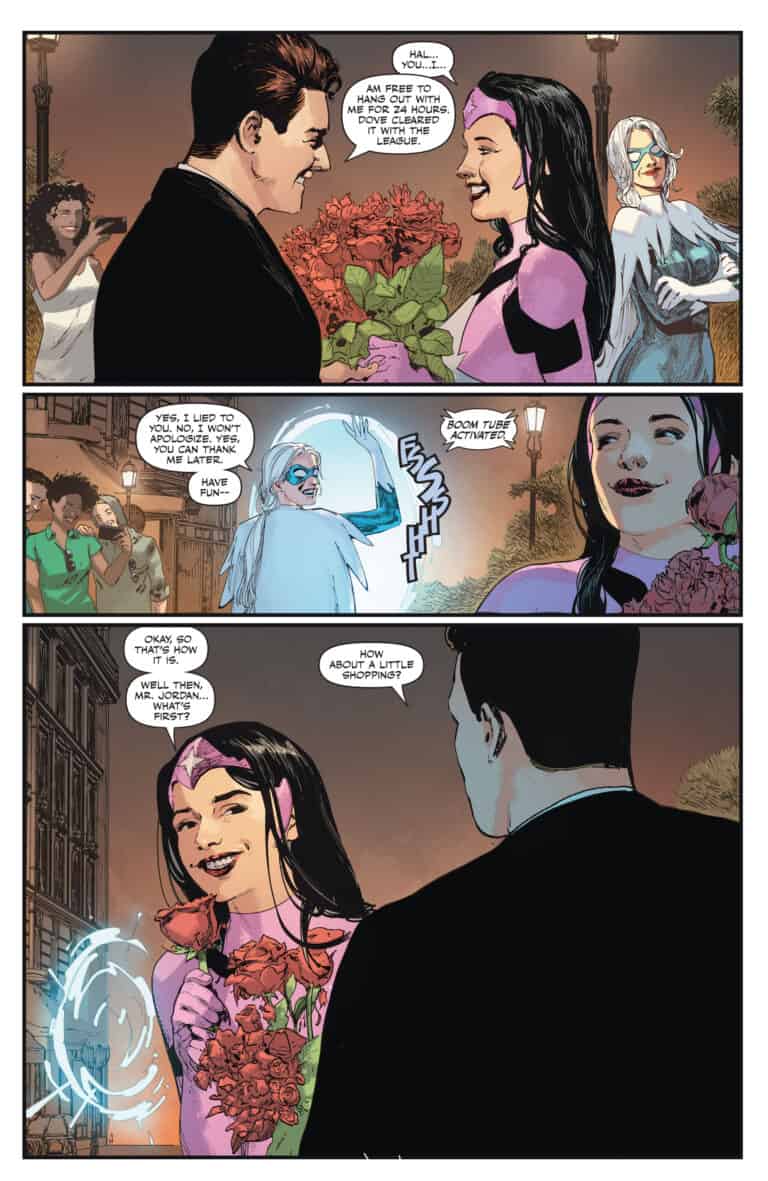 The Hal Jordan's Visions From The Book Of Oa Grow Stronger in Green ...