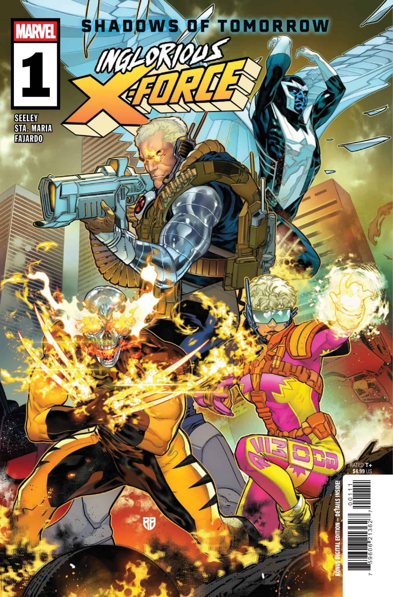 Cable And An All-New X-FORCE Blaze Into Battle in Inglorious X-Force #1 ...