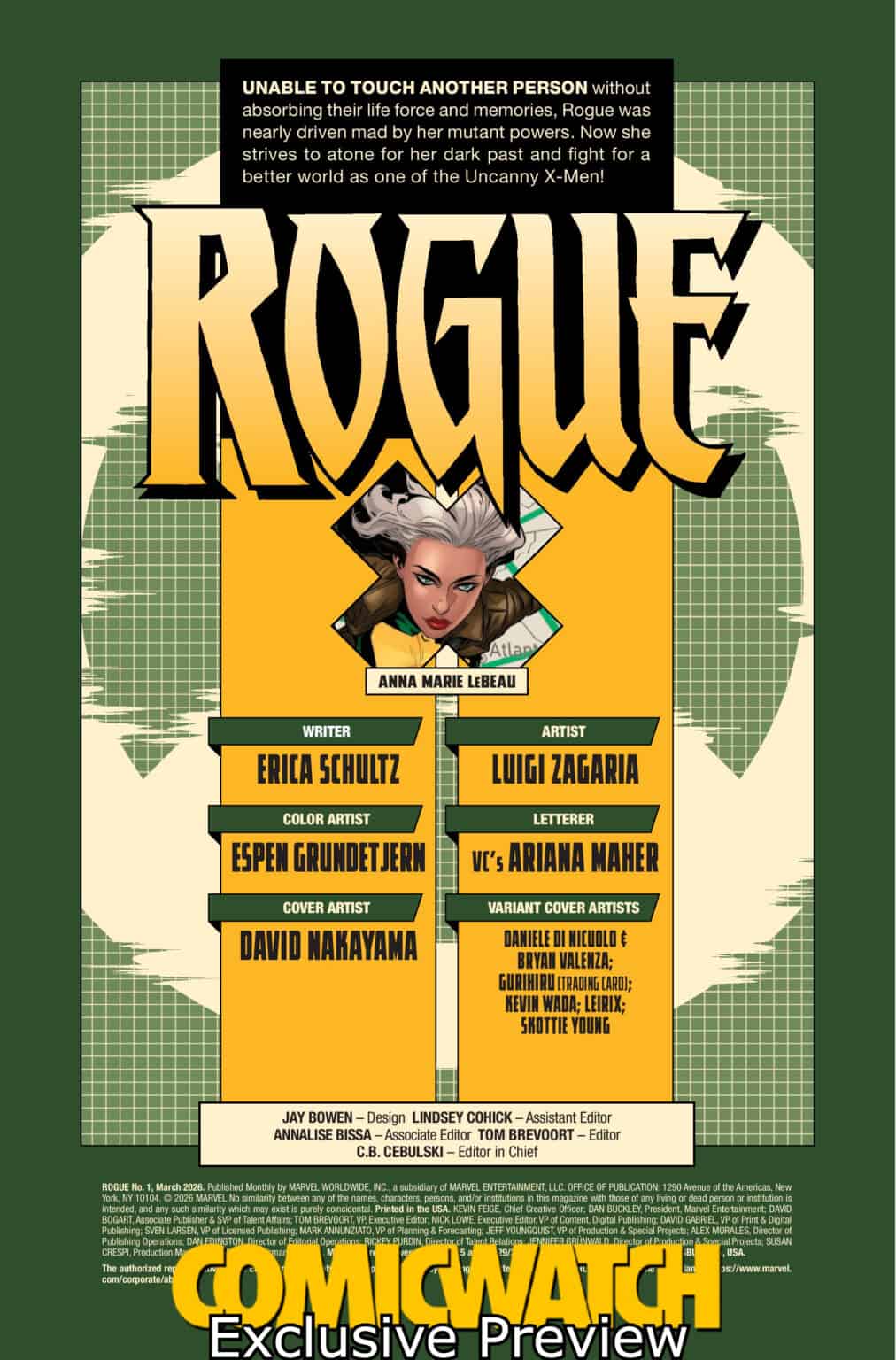 Rogue #1 Preview | CBR Community