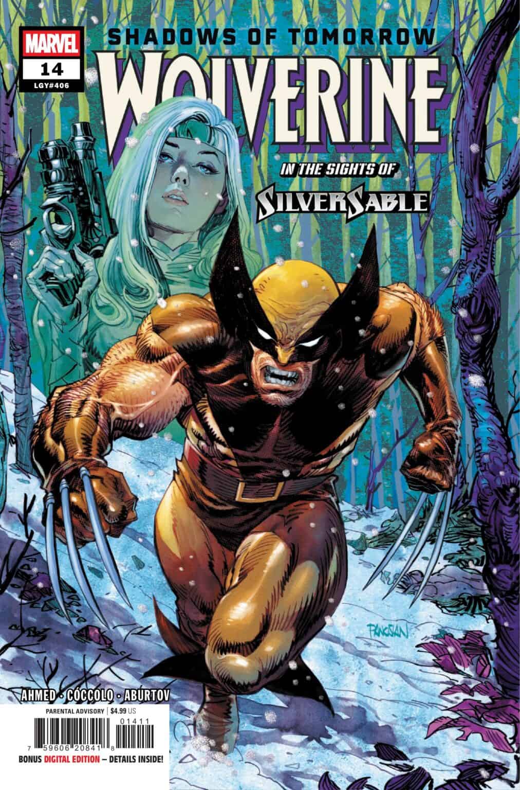 An Encounter With And Team Up With Silver Sable in Wolverine #14 ...
