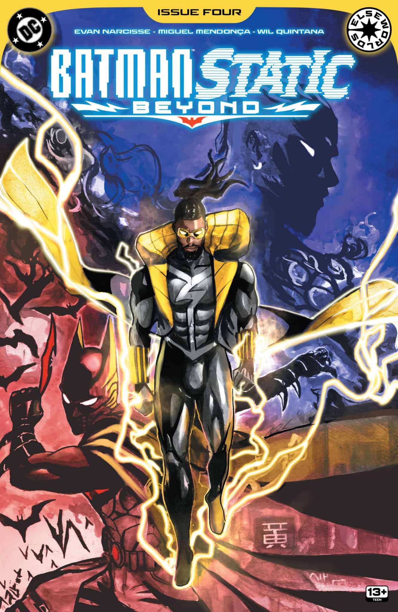 Batman And Static Suit Up To Bring Back The Light To A World Plunged ...