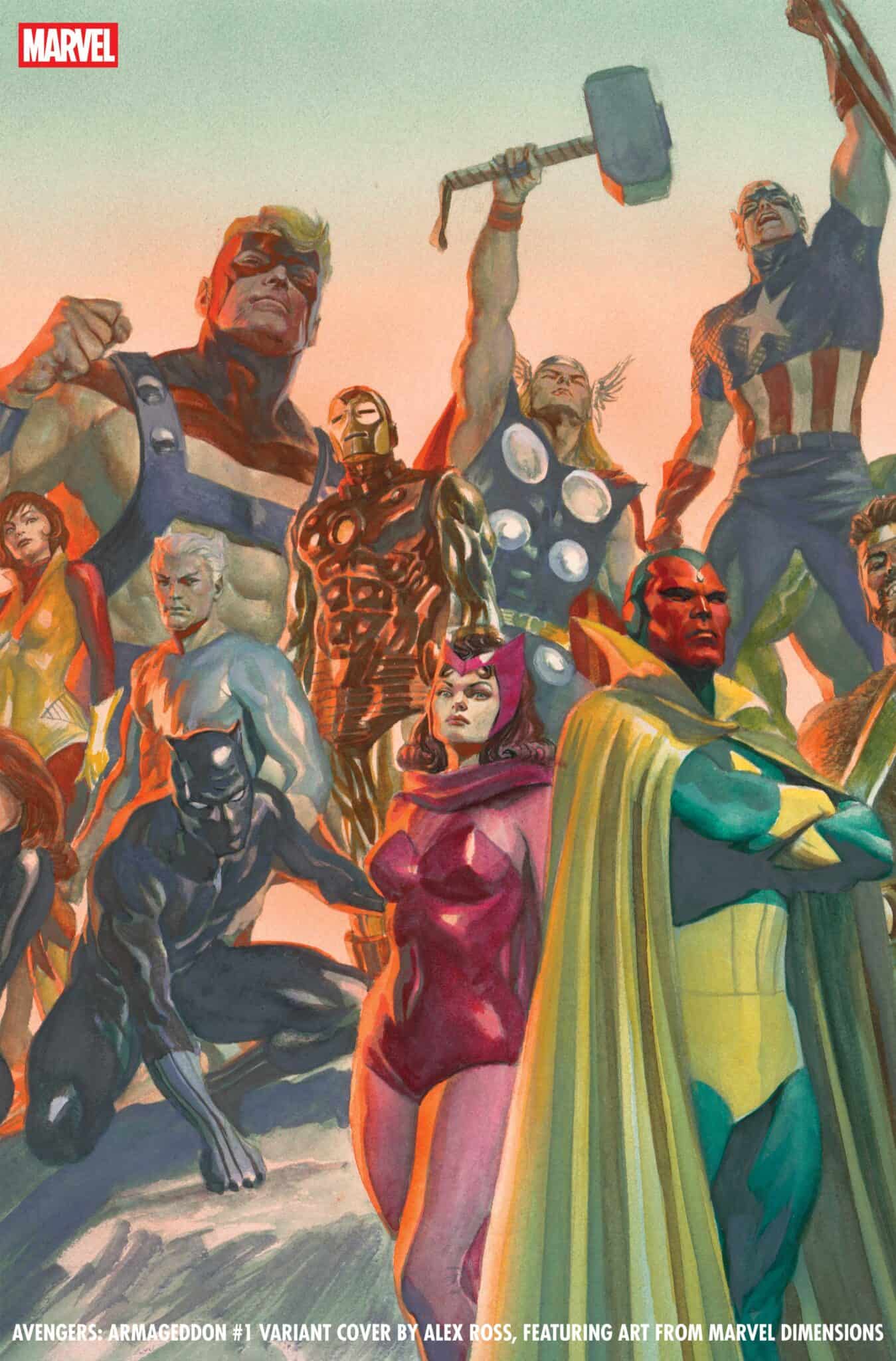 Alex Ross Reimagines The Marvel Universe in Marvel Dimensions Variants ...