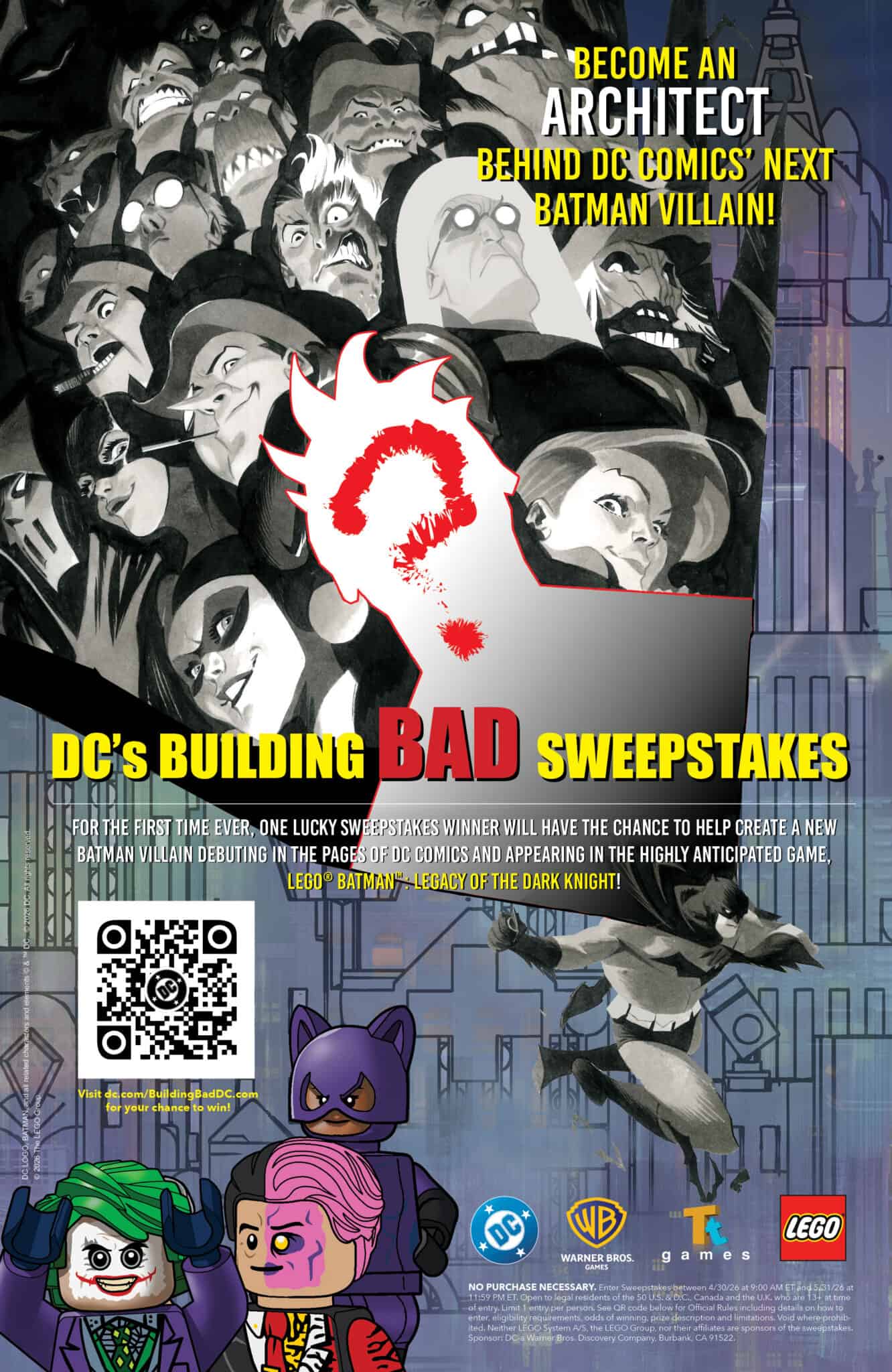 DC Comics Announces Building Bad Sweepstakes With Lego - Comic Watch