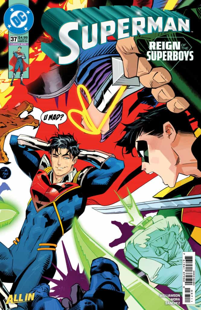 Superboy Prime Gets A New Real-Life Job With A New Secret Identity in ...
