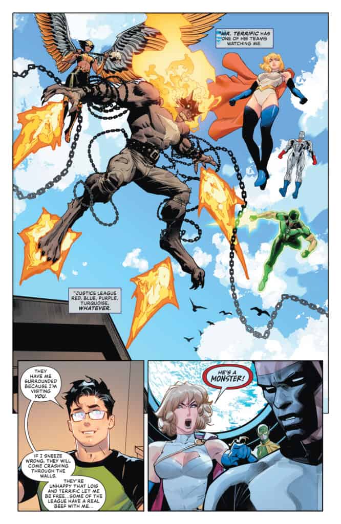 Superboy Prime Gets A New Real-Life Job With A New Secret Identity in ...