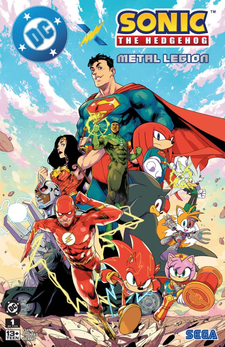 Justice League and SEGA's SonicThe Hedgehog Collide Once More in DC x ...