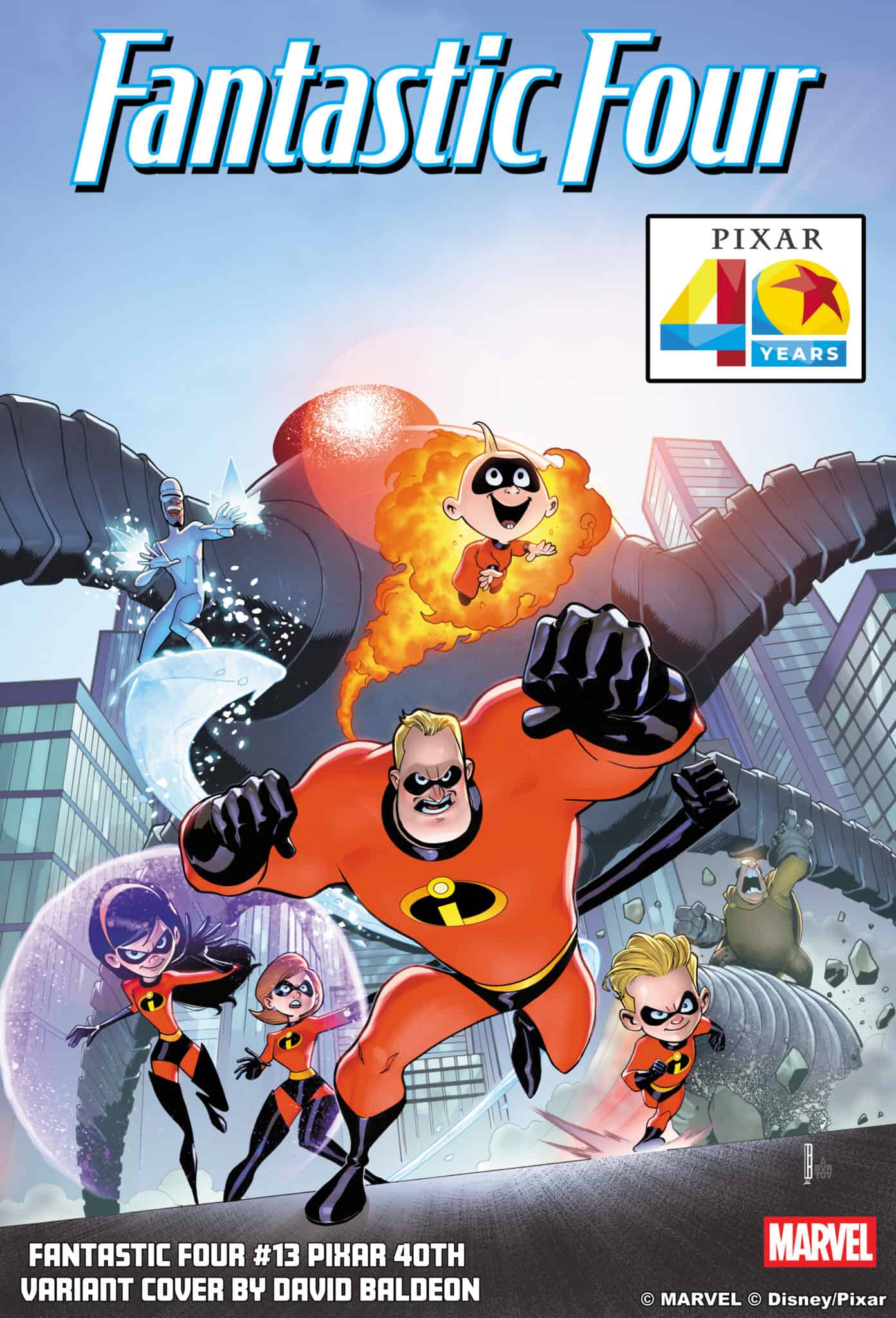 Marvel Helps Celebrate 40 Years Of Pixar With Homage Variant Series ...