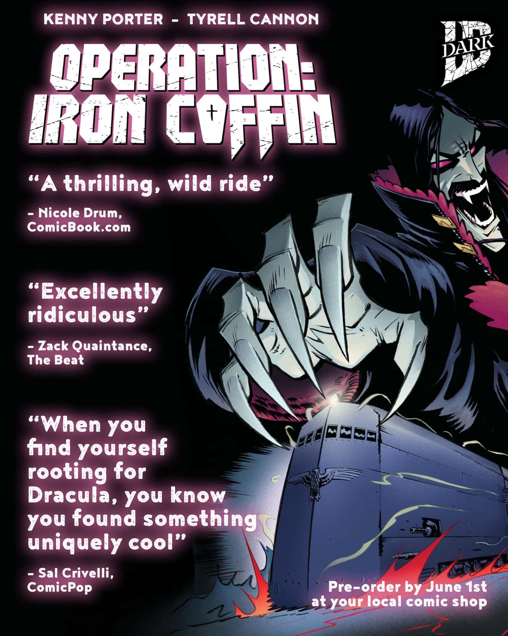 Dracula Battles Nazis in the Acclaimed Action-Horror OPERATION: IRON ...