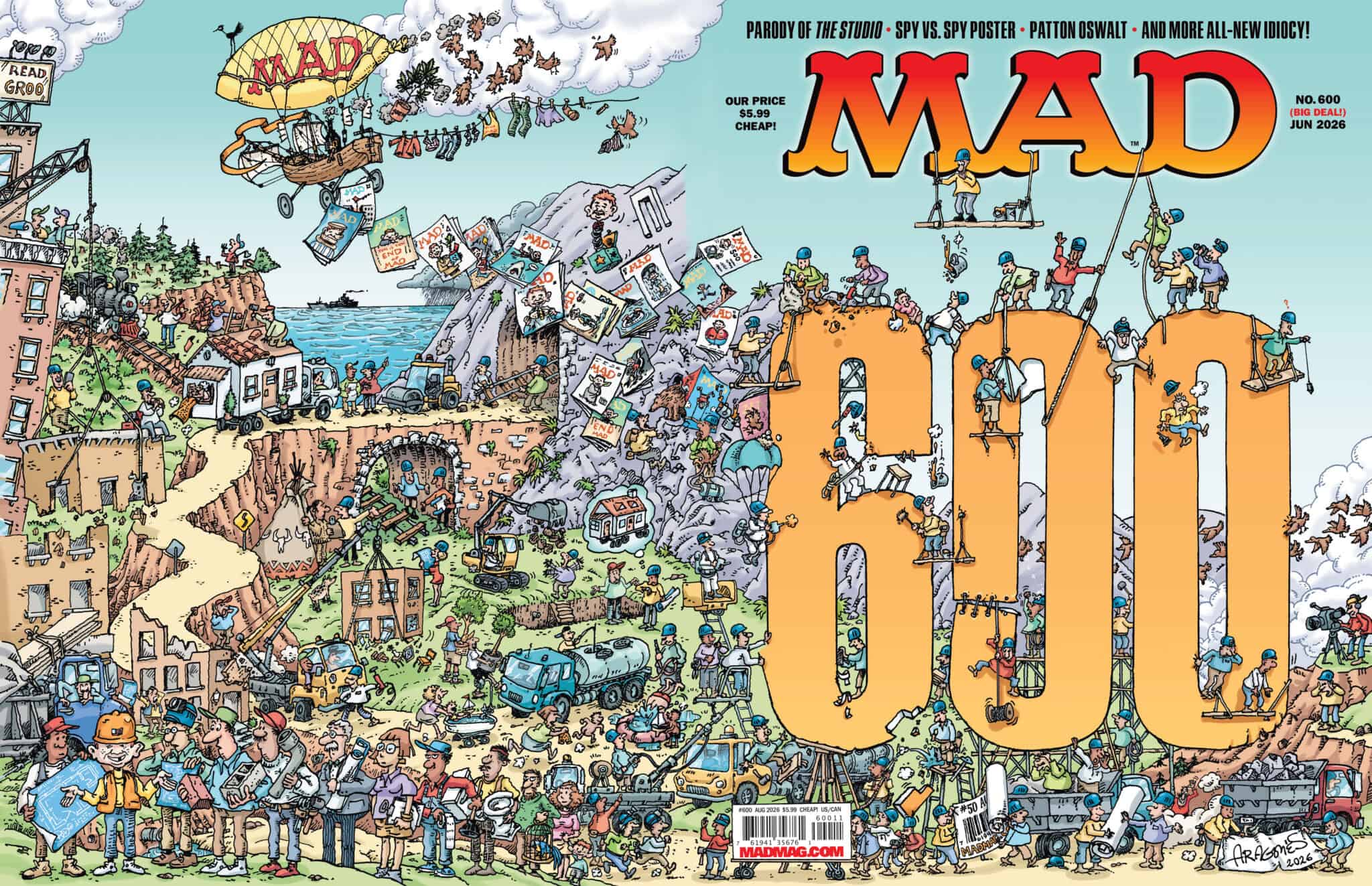 MAD Celebrates Its Milestone 600th Issue with All-New Content and ...