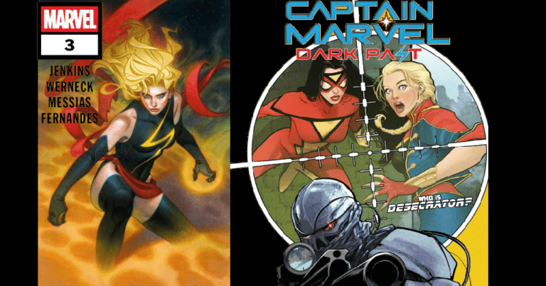 Carol Teams With Spider-Woman To Stake Out A Shady Kree Tech Arms Deal ...