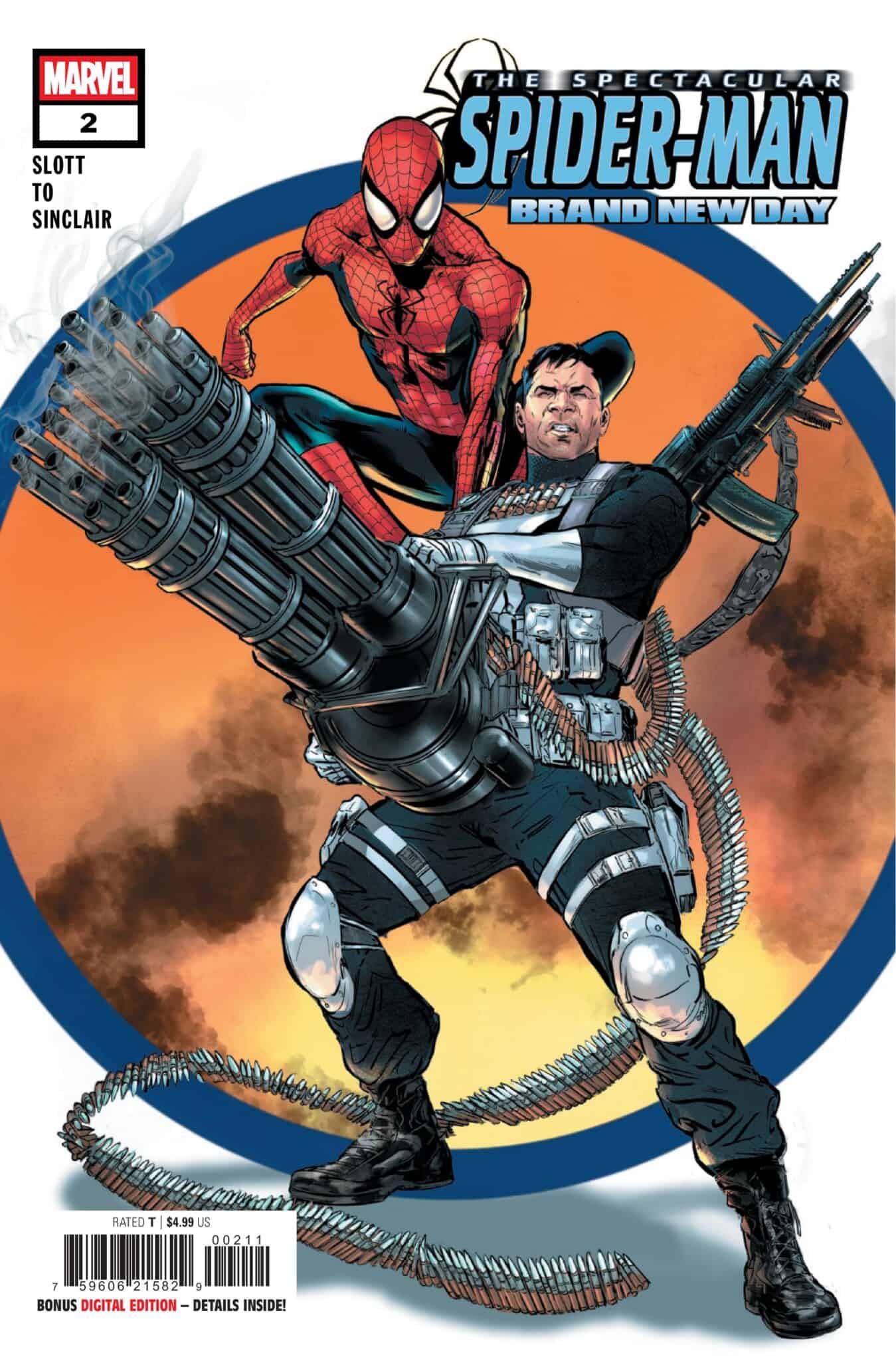 Spider-Man Paints A Giant Target On His Back in Spectacular Spider-Man ...
