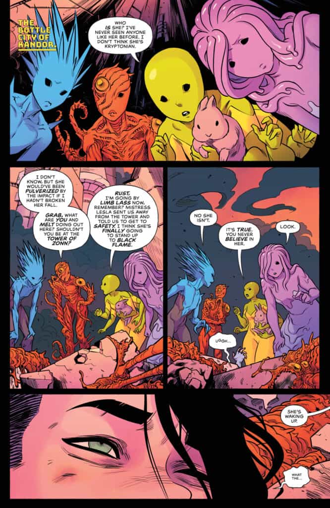 Nothing Can Stop Black Flame As She Continues To Amass Power in Kandor ...